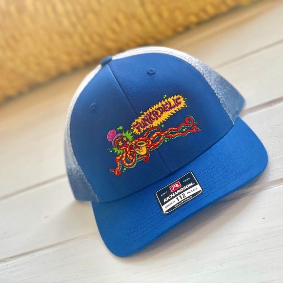 Richardson | Other | Royal Blue White Fade Hat | Poshmark